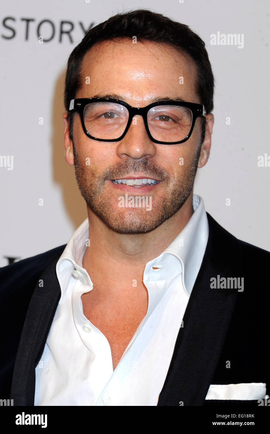 Jeremy Piven attending the 2015 amfAR New York Gala at Cipriani Wall ...
