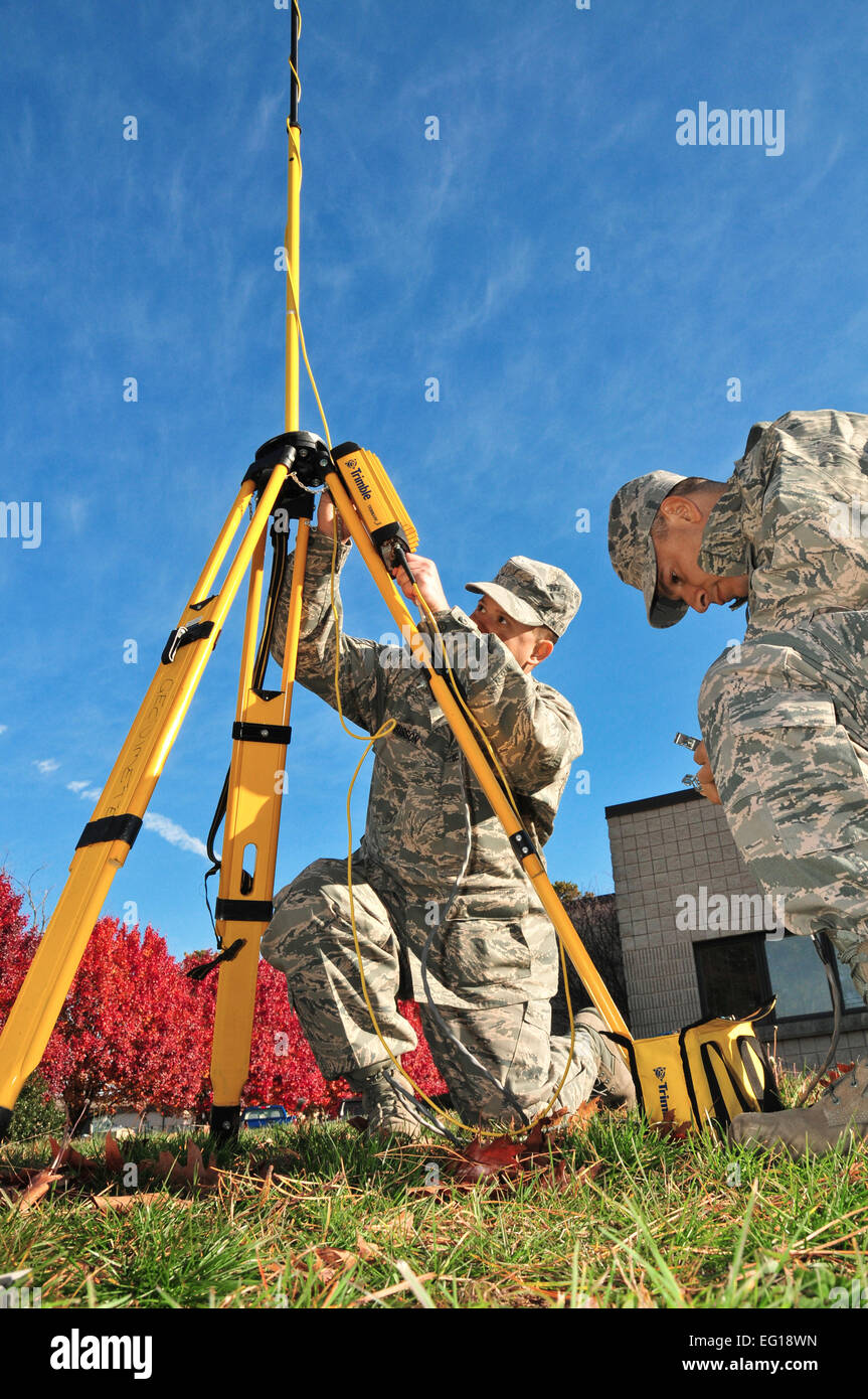 U.S. Air Force Staff Sgt. Mark Brisson and Tech. Sgt. Mike Costello ...