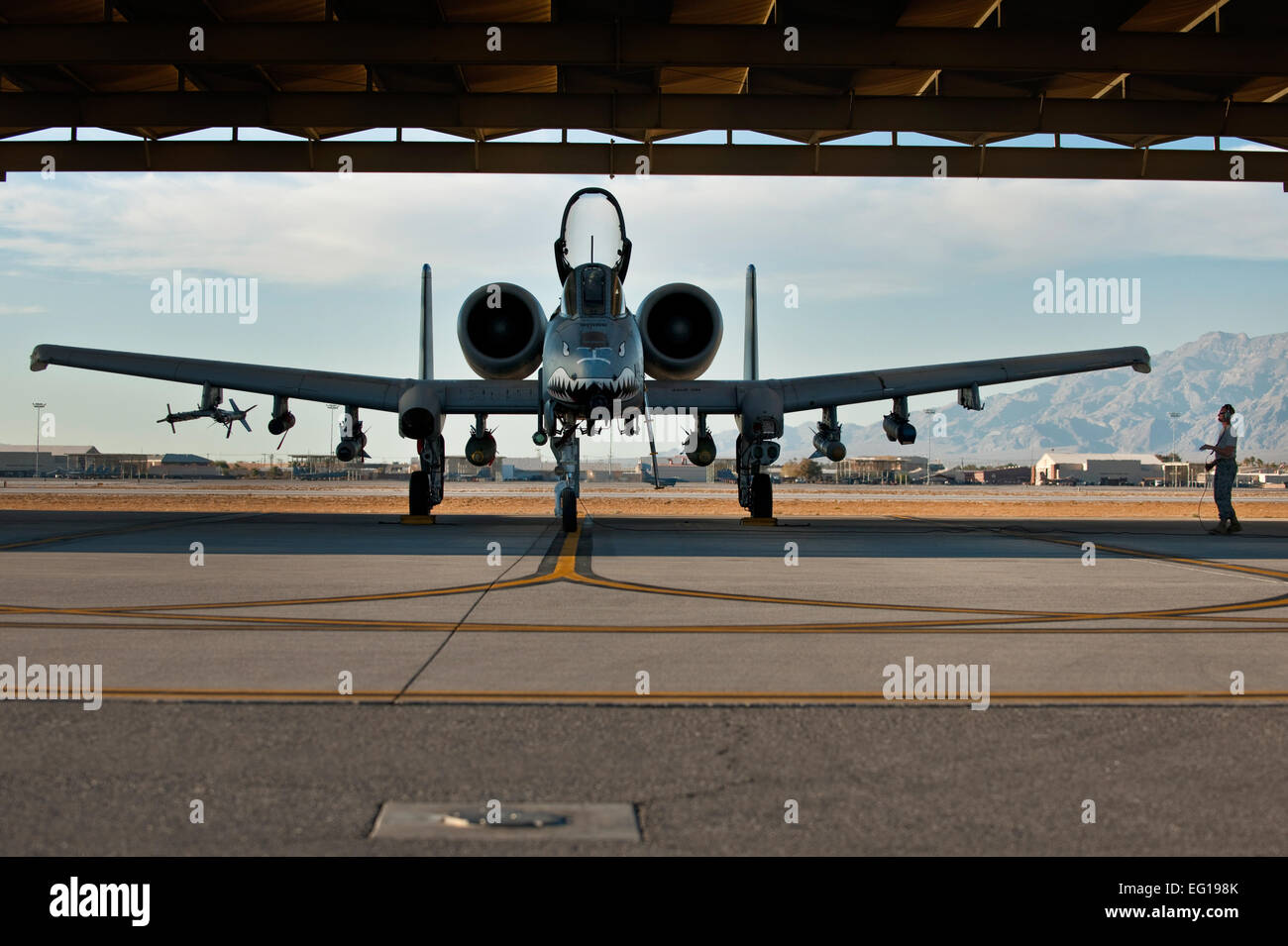 U.S. Air Force Staff Sgt. Jamie Case, a crew chief with the 23rd ...