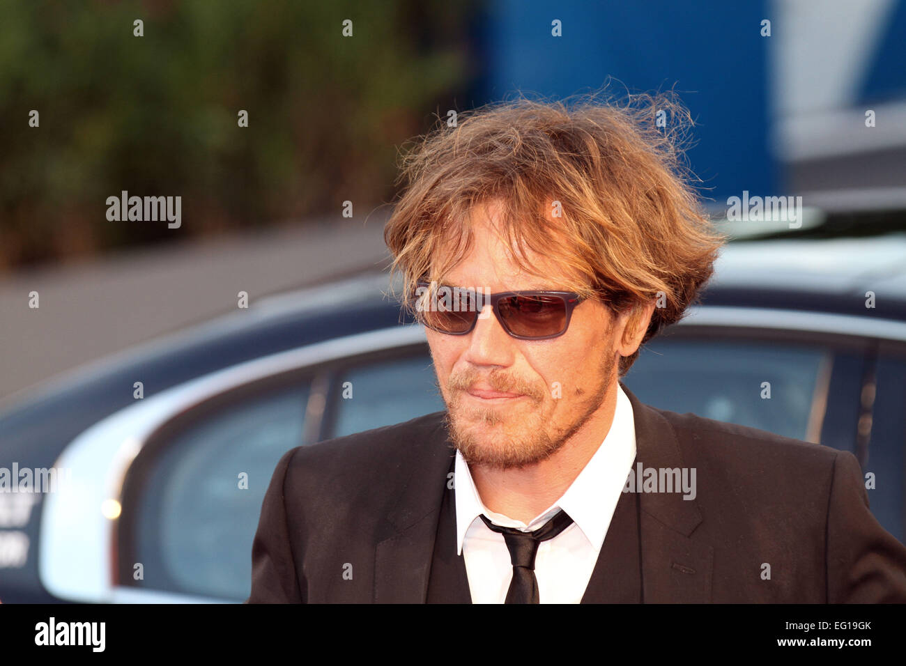 ITALY, Venice : US actor Michael Shannon arrives for the screening of ...