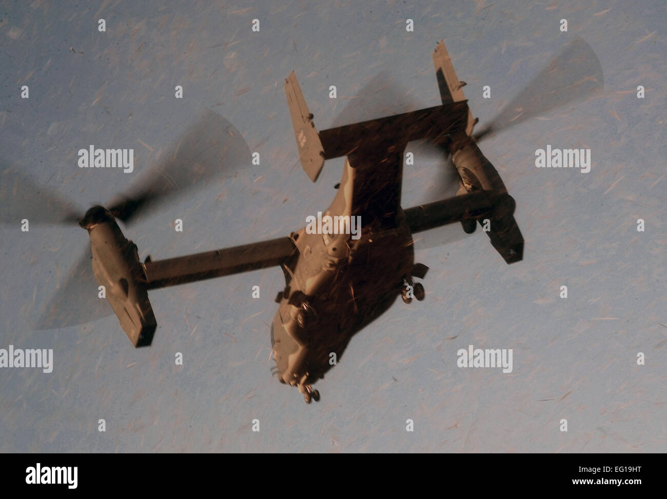 U.S. Air Force Maj. James Rowe, an Air Force CV-22 Osprey tiltrotor ...