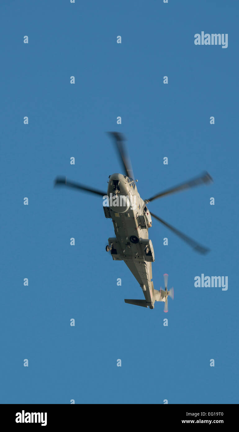 Royal Navy Merlin MK2 Helicopter Stock Photo - Alamy