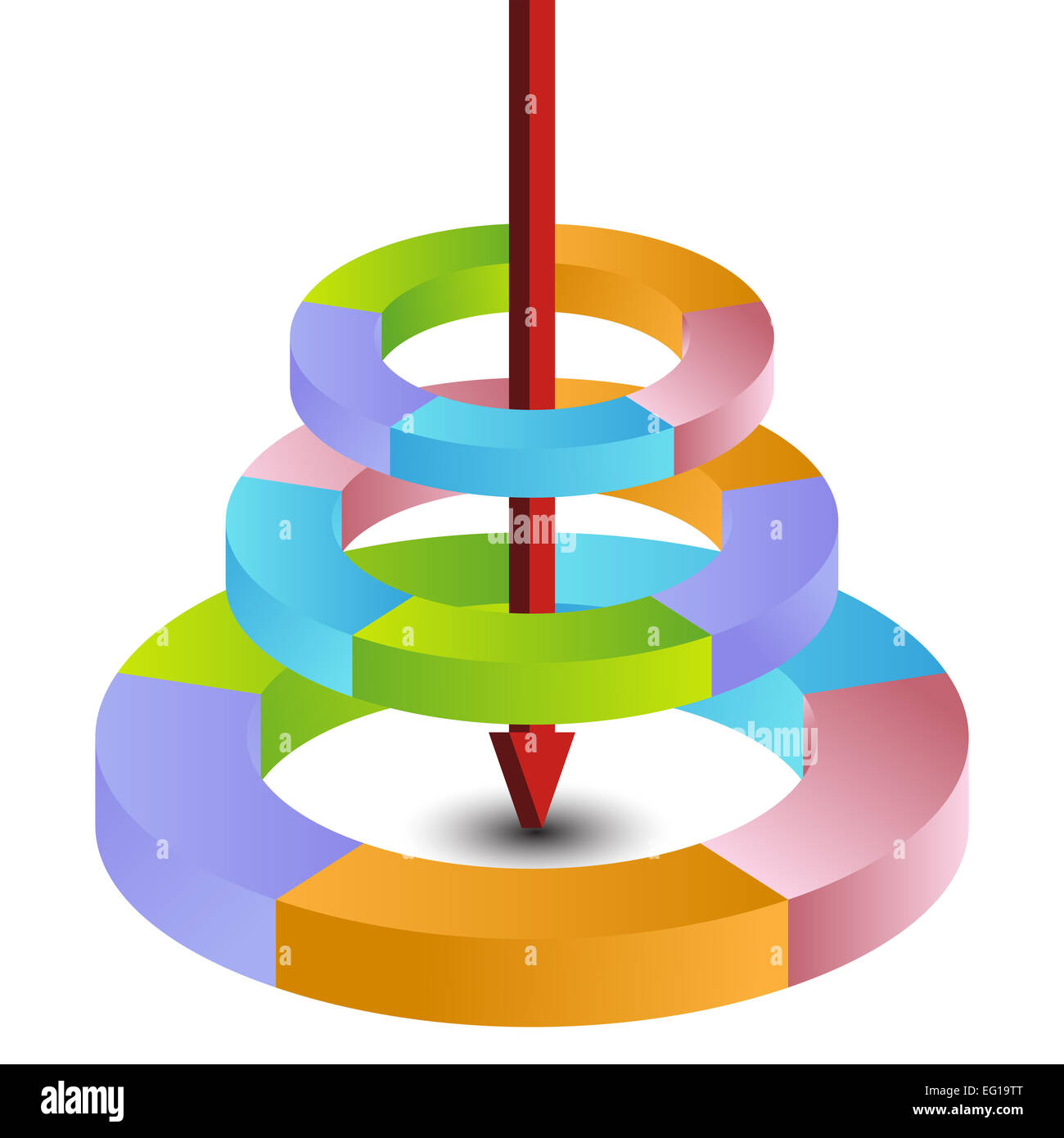 An image of a chart showing multiple workflow processes Stock Photo - Alamy