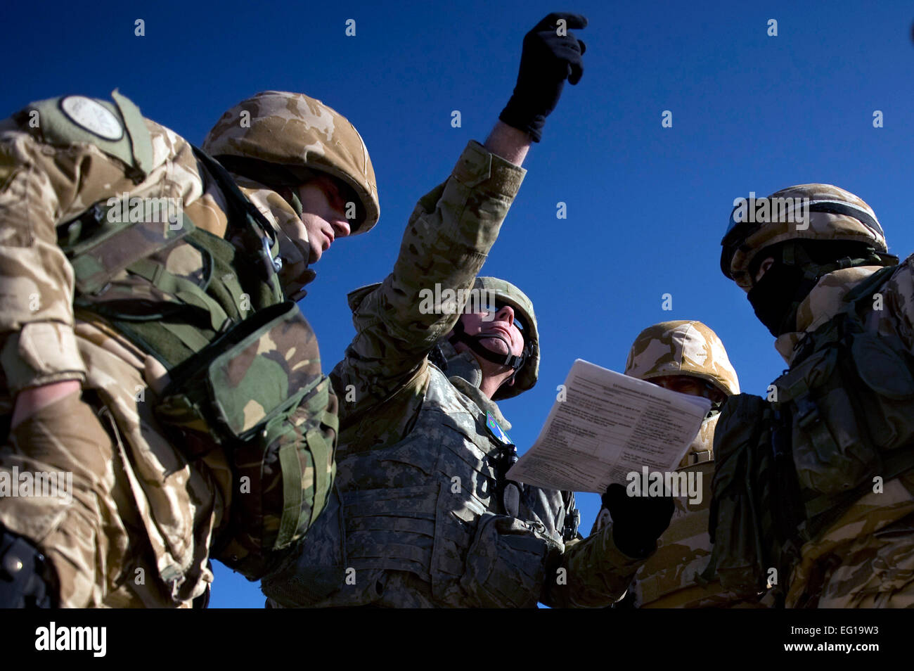 U.S. Air Force Lt. Col. Stacy Maxey, a command air mobility liason ...
