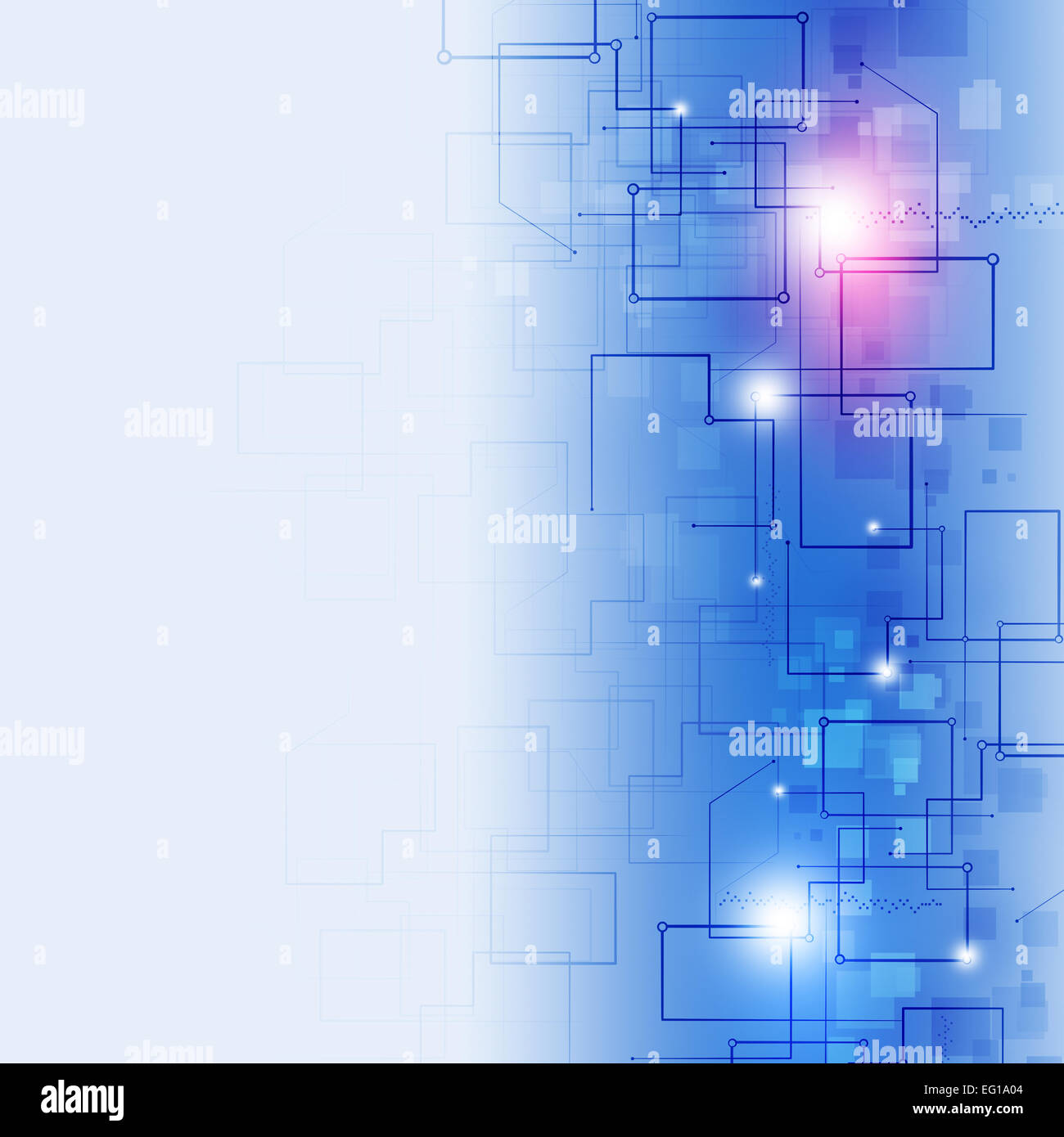 abstract global communication technologies blue business background ...