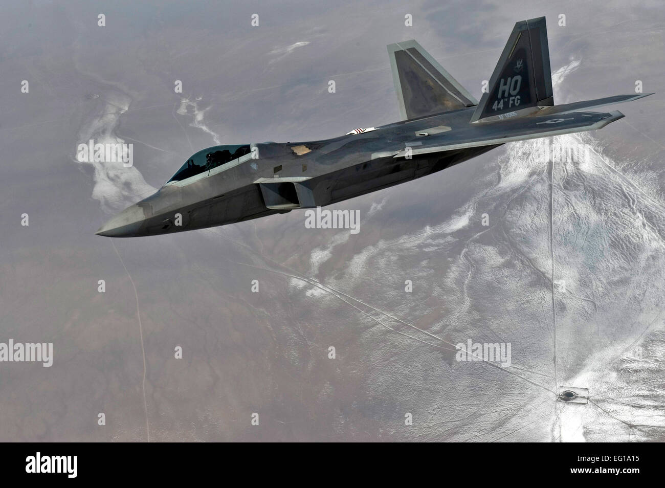 A U.S. Air Force F-22 Raptor, 49th Fighter Wing, Holloman Air Force ...