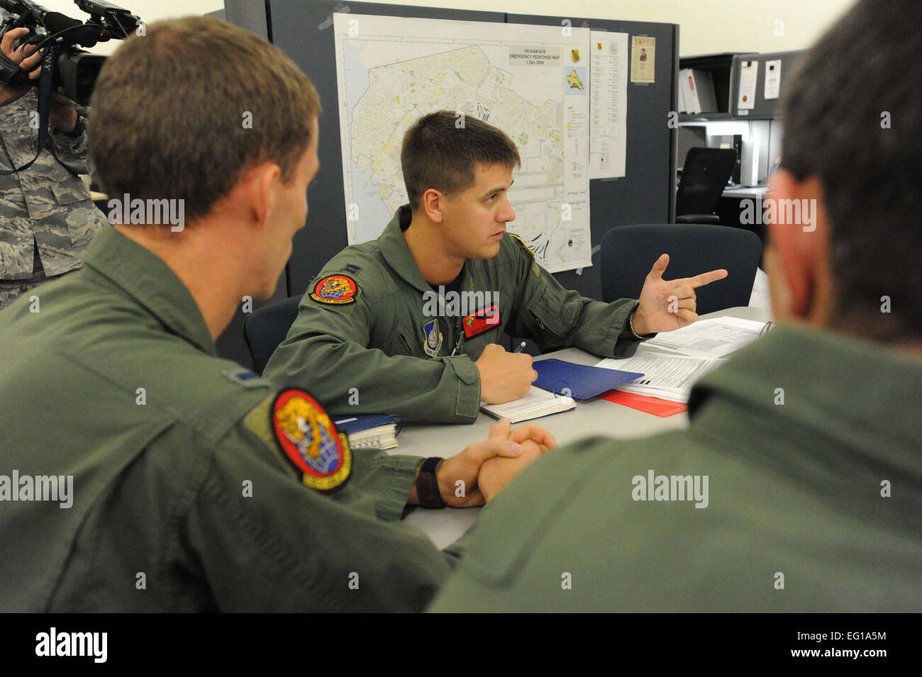 U.S. Air Force Capt. Nate Amidon, a 535th Airlift Squadron pilot ...