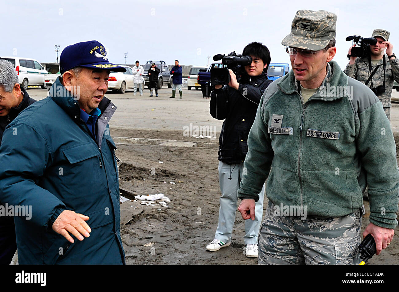 MISAWA AIR BASE, Japan -- Col. Michael Rothstein, 35th Fighter Wing ...