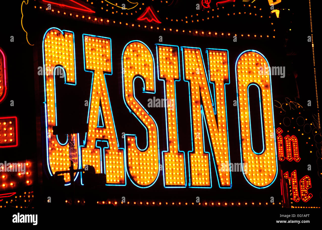 Las Vegas neon, Nevada Stock Photo - Alamy
