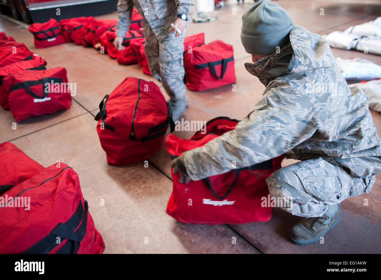 Yokota air base earthquake and tsunami recovery hi-res stock ...