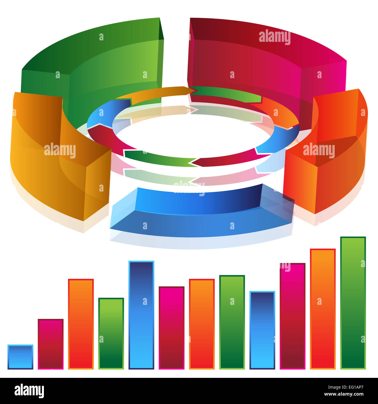Productivity graph Cut Out Stock Images & Pictures - Alamy