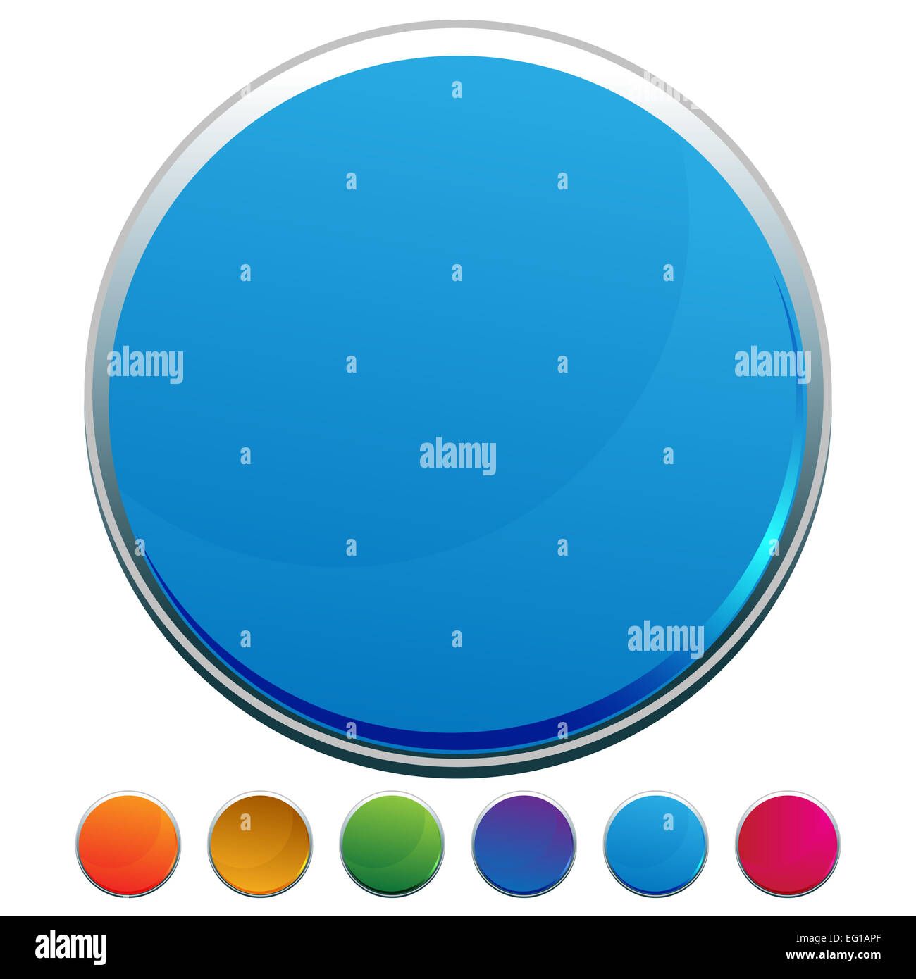 An image of a round web button Stock Photo - Alamy