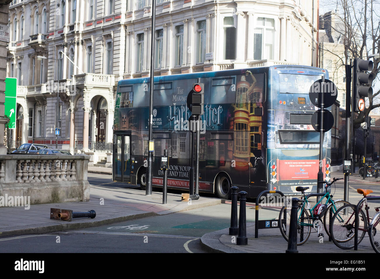 Magical World of Harry Potter at Warner Bros tour bus in London England ...