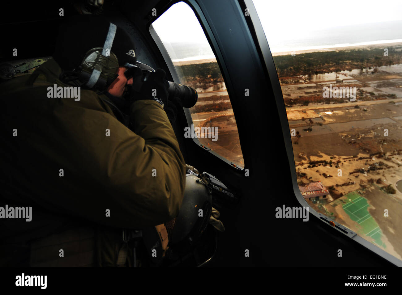 U.S. Air Force Pararescueman Master Sgt. Jeremiah Coomer from the 320th ...