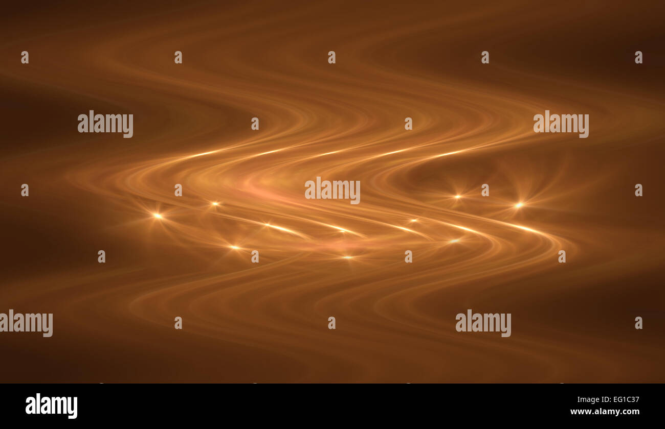 star with lens flare and bokeh effect made in 3d software Stock Photo ...