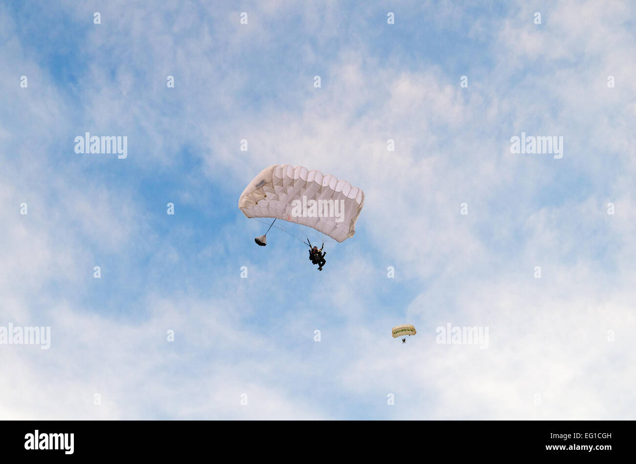 Parachutists - 2014. Flight Stock Photo - Alamy