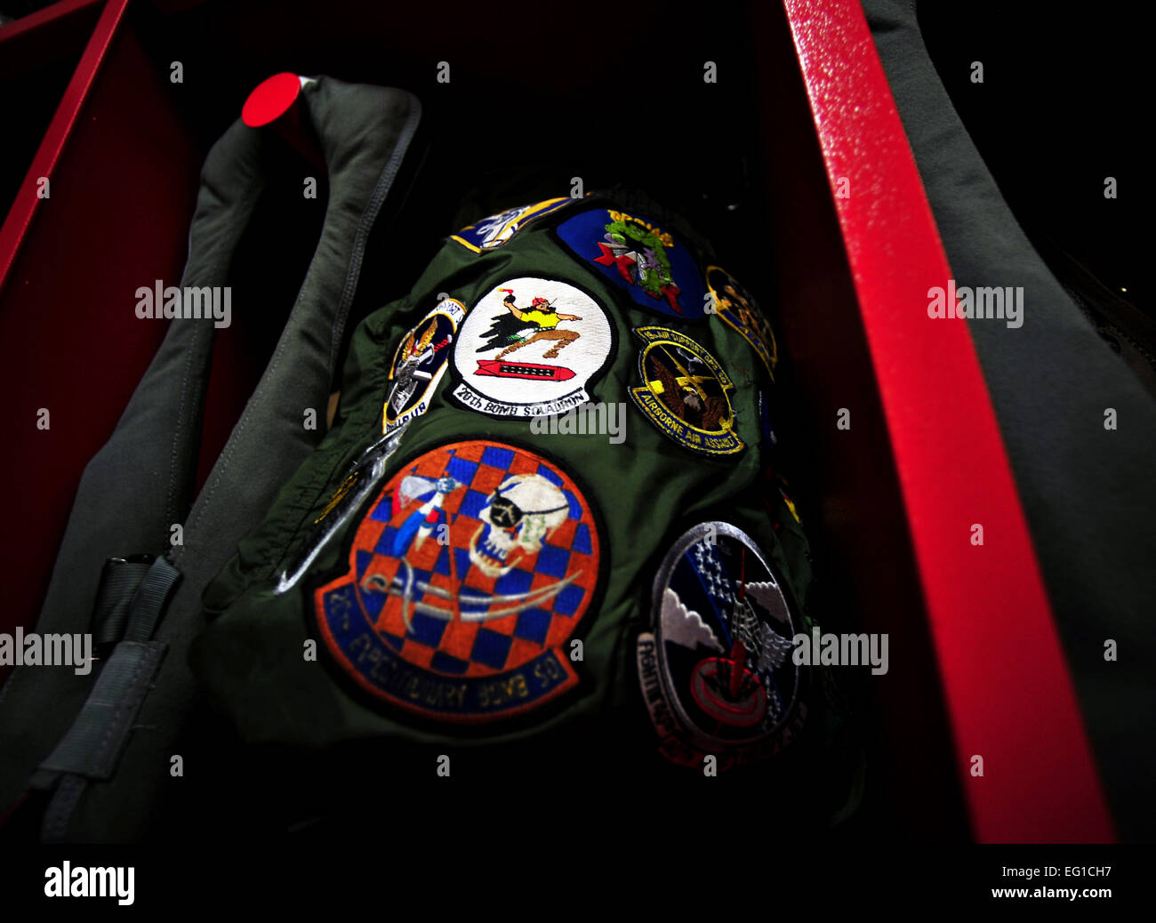 The U.S. Air Force life support section assigned to the 23rd Bomb ...