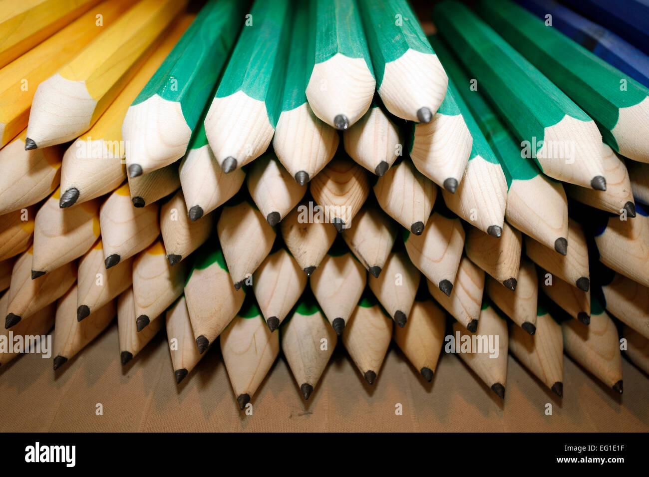Colored drawing pencils in a variety of colors Stock Photo - Alamy