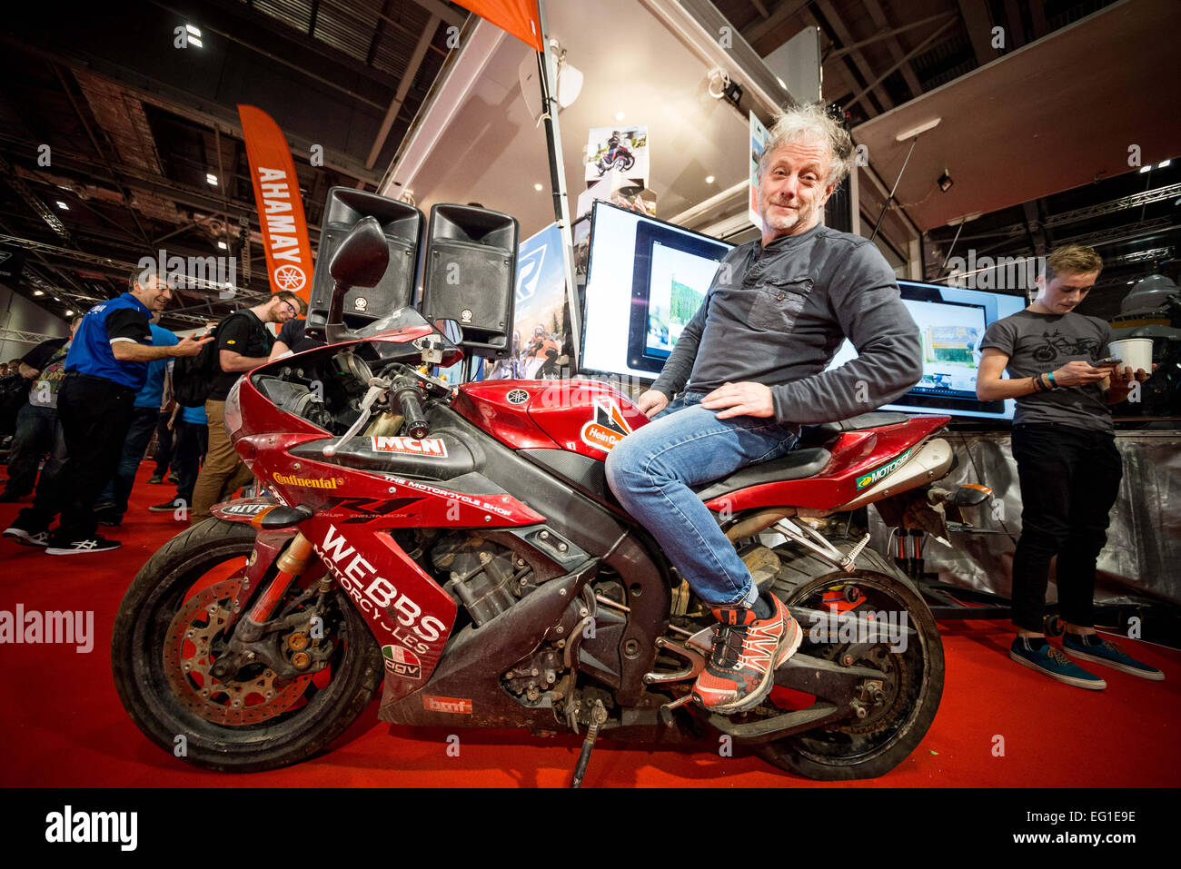 Feb. 13, 2015 - Nick Sanders is best known for his extreme motorcycle ...