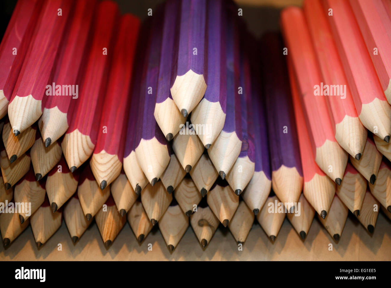 Colored drawing pencils in a variety of colors Stock Photo - Alamy