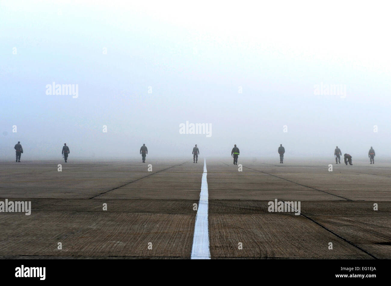 U.S. Air Force Airmen from the 86th Maintenance Squadron perform a ...