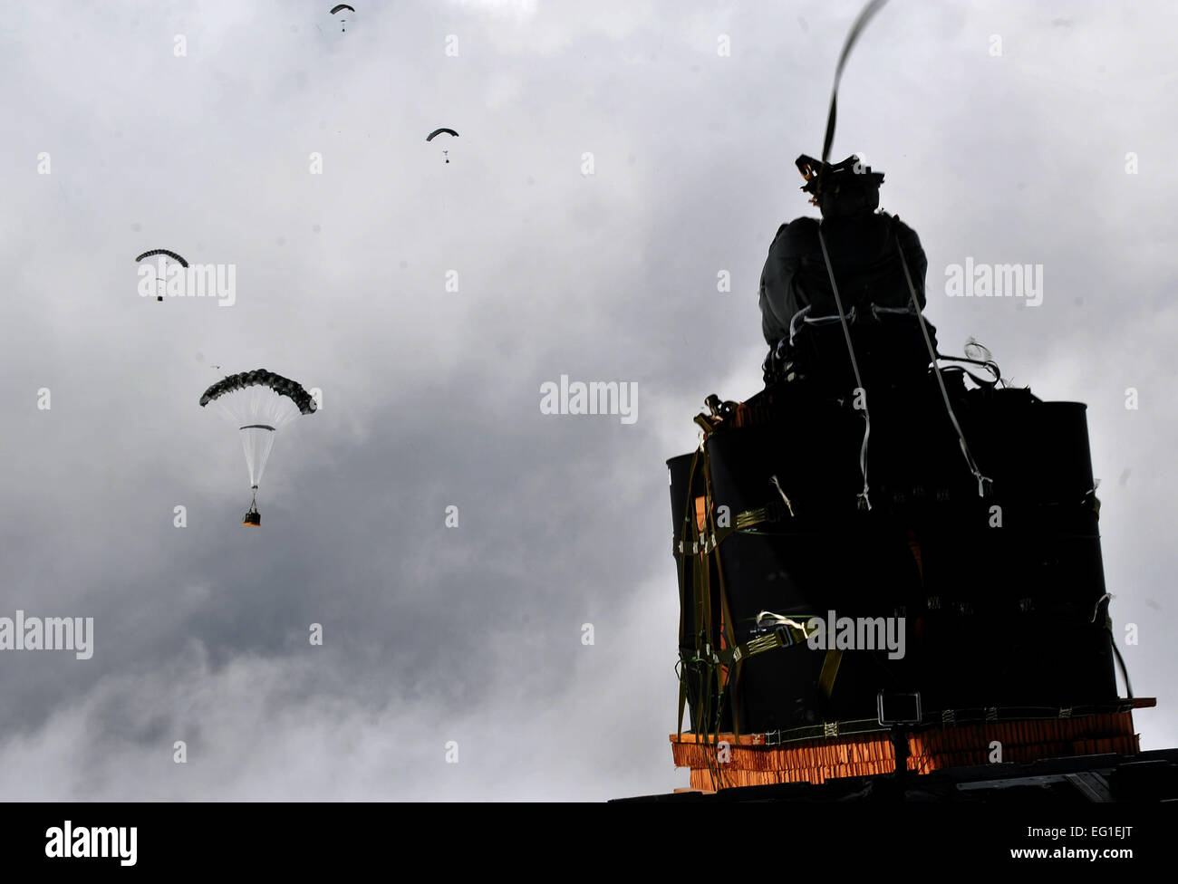 Precision air drop system hi-res stock photography and images - Alamy