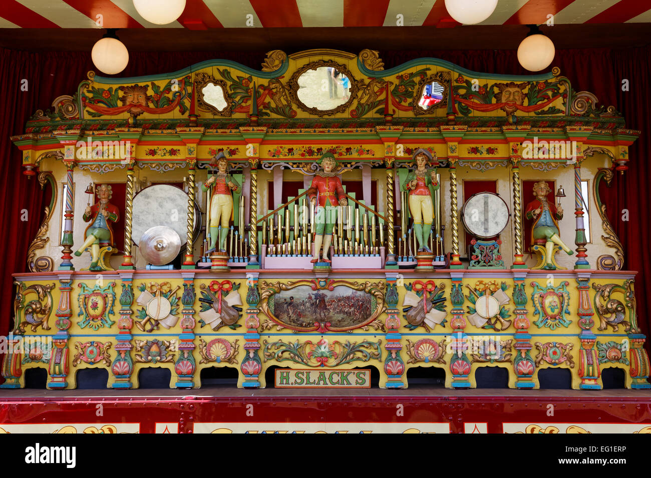 Fairground fair steam organ hi-res stock photography and images - Alamy