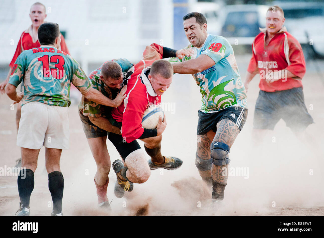 U.S. Air Force Senior Airman John Caruthers, a member of the Combined ...