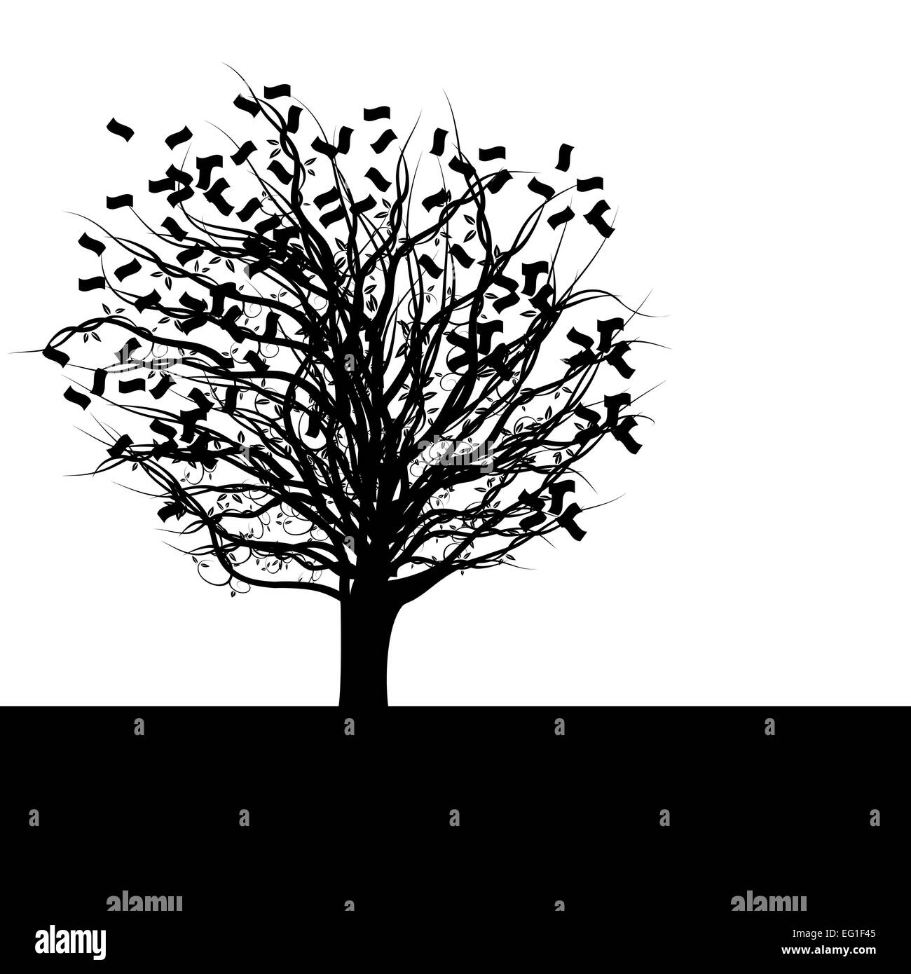 Money metaphor Black and White Stock Photos & Images - Alamy