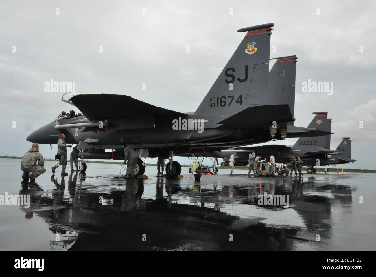 Reservists from the 414th Fighter Group FG out of Seymour Johnson Air ...