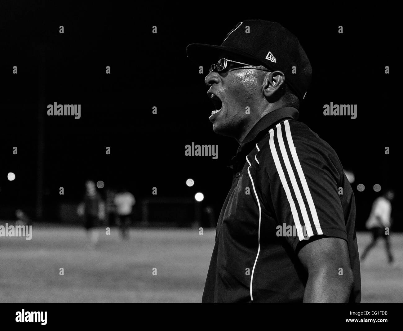 Tech. Sgt. Andre Morrison, Lackland Air Force Base, Texas, soccer team ...