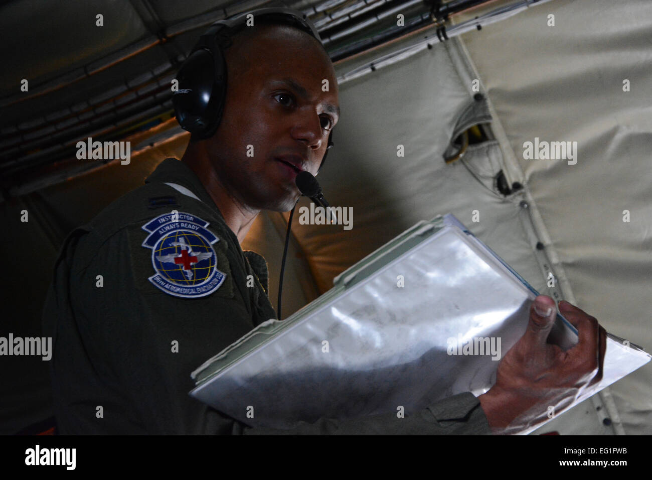 Aeromedical evacuation squadron flight hi-res stock photography and ...