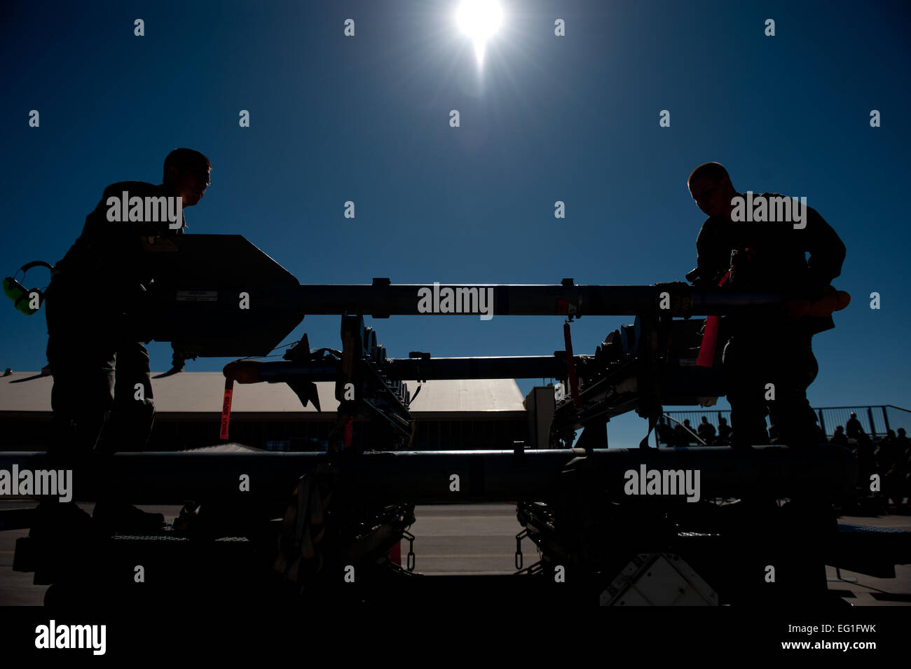 Senior Airmen Alec Anguiano and Jonathan Strait, 49th Aircraft ...