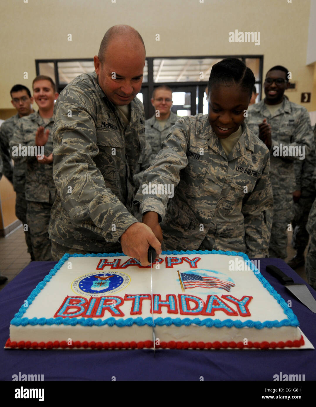 U.S. Air Force Lt. Col. Ray McPherson, 7th Logistical Readiness ...
