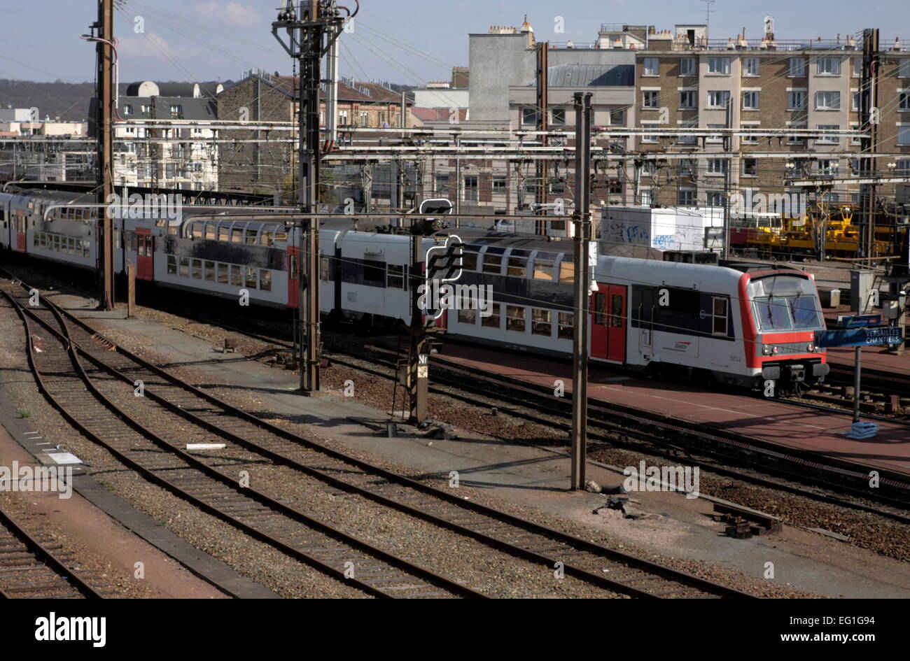 Versailles train station hi-res stock photography and images - Alamy