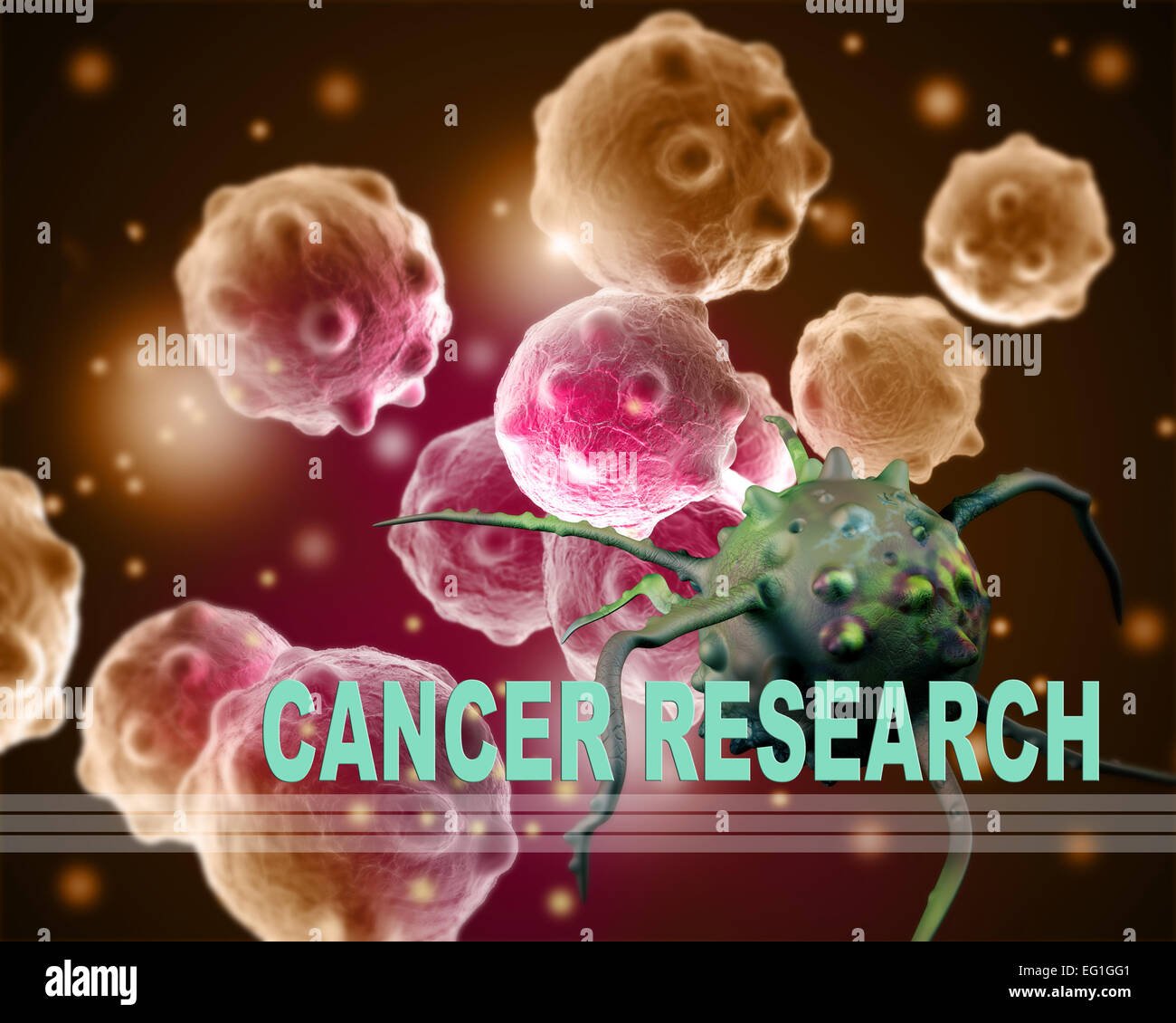 word CANCER RESEARCH writing on cancer image background Stock Photo - Alamy