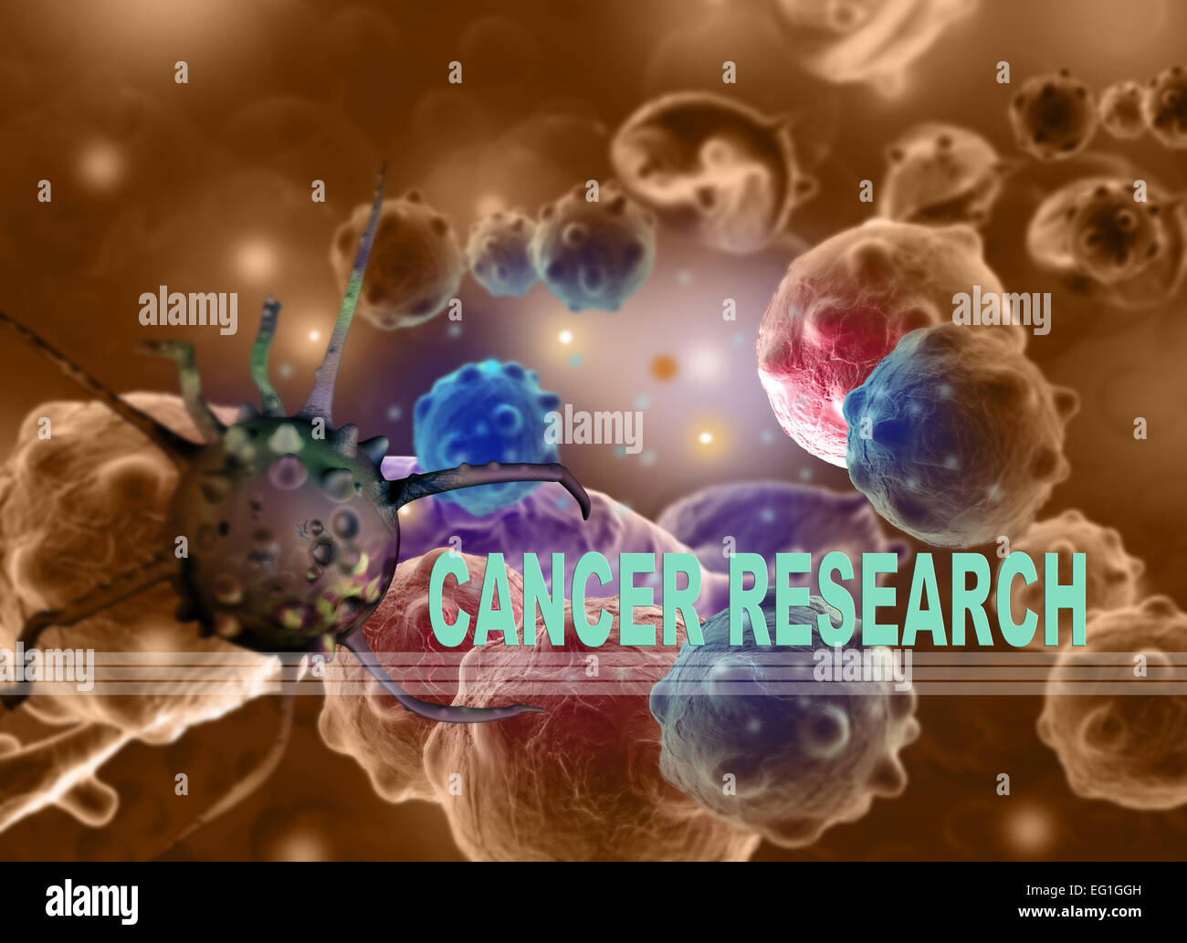 word CANCER RESEARCH writing on cancer image background Stock Photo - Alamy