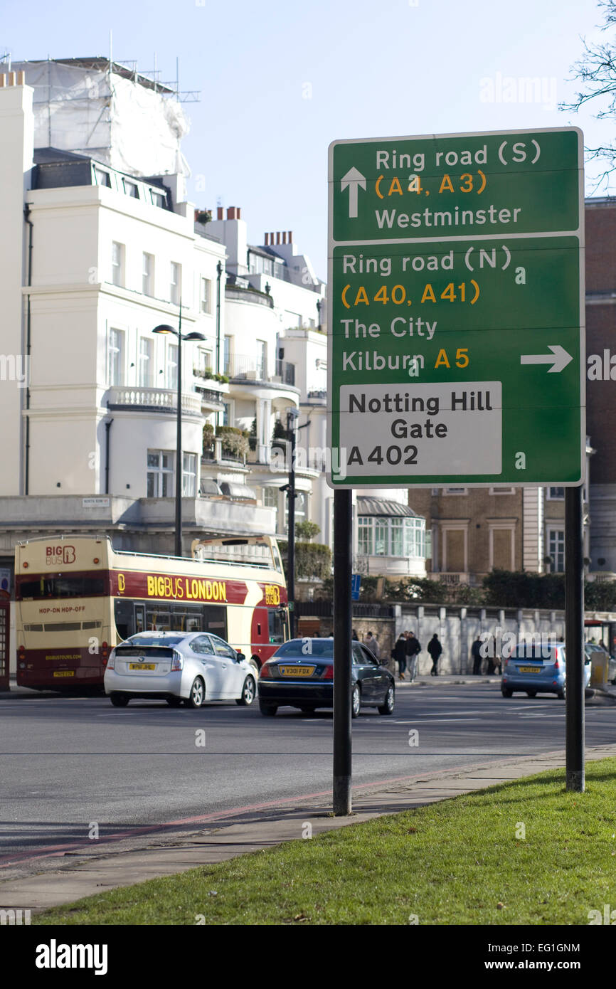 London ring road hi-res stock photography and images - Alamy