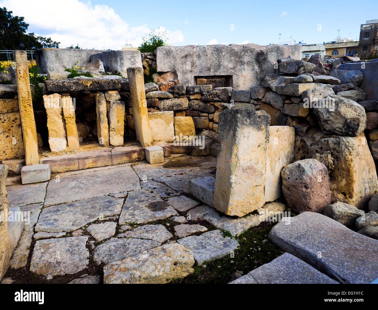 Tarxien temples paola hi-res stock photography and images - Alamy