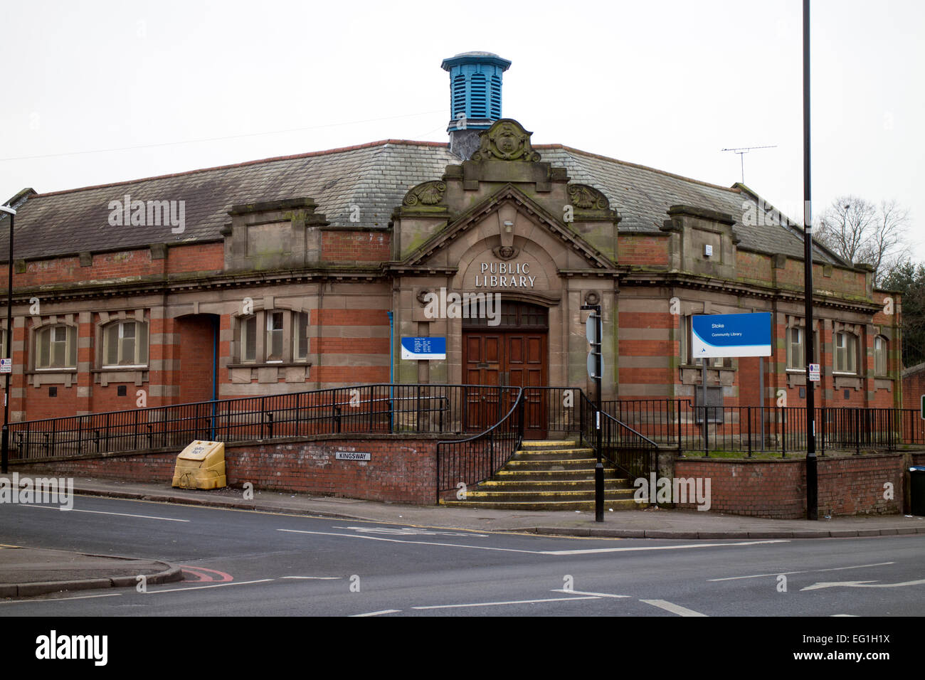 The public library, Stoke, Coventry, West Midlands, England, UK Stock ...