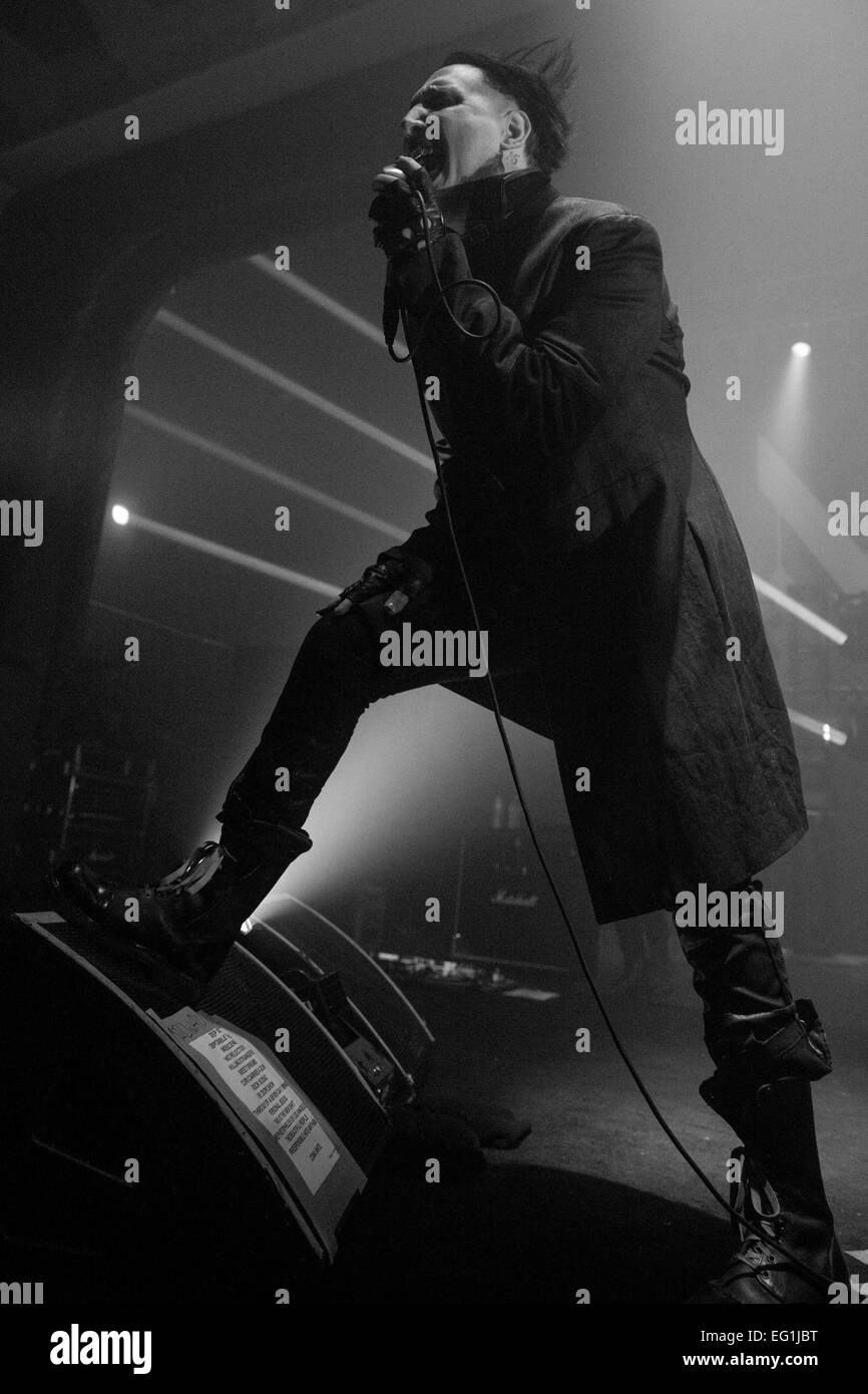 Marilyn manson concert hi-res stock photography and images - Alamy