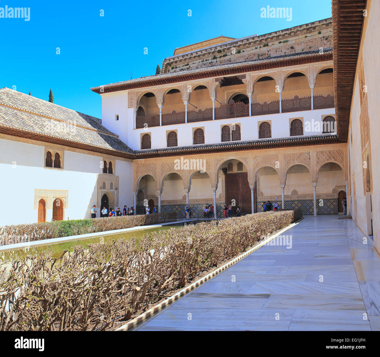 Comares Palace, Alhambra, Granada, Andalusia, Spain Stock Photo - Alamy