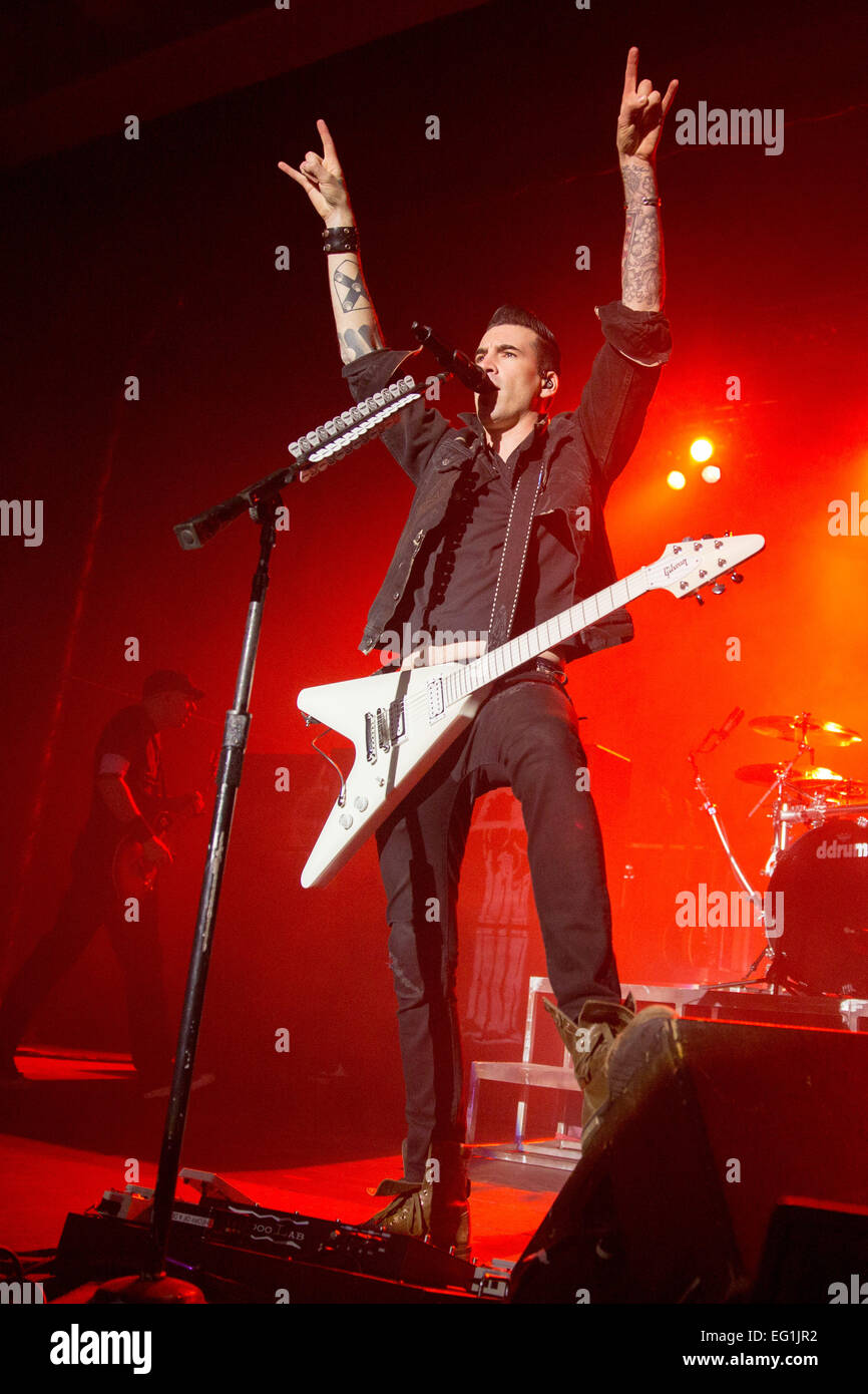 Milwaukee, Wisconsin, USA. 11th Feb, 2015. Singer TYLER CONNOLLY of ...