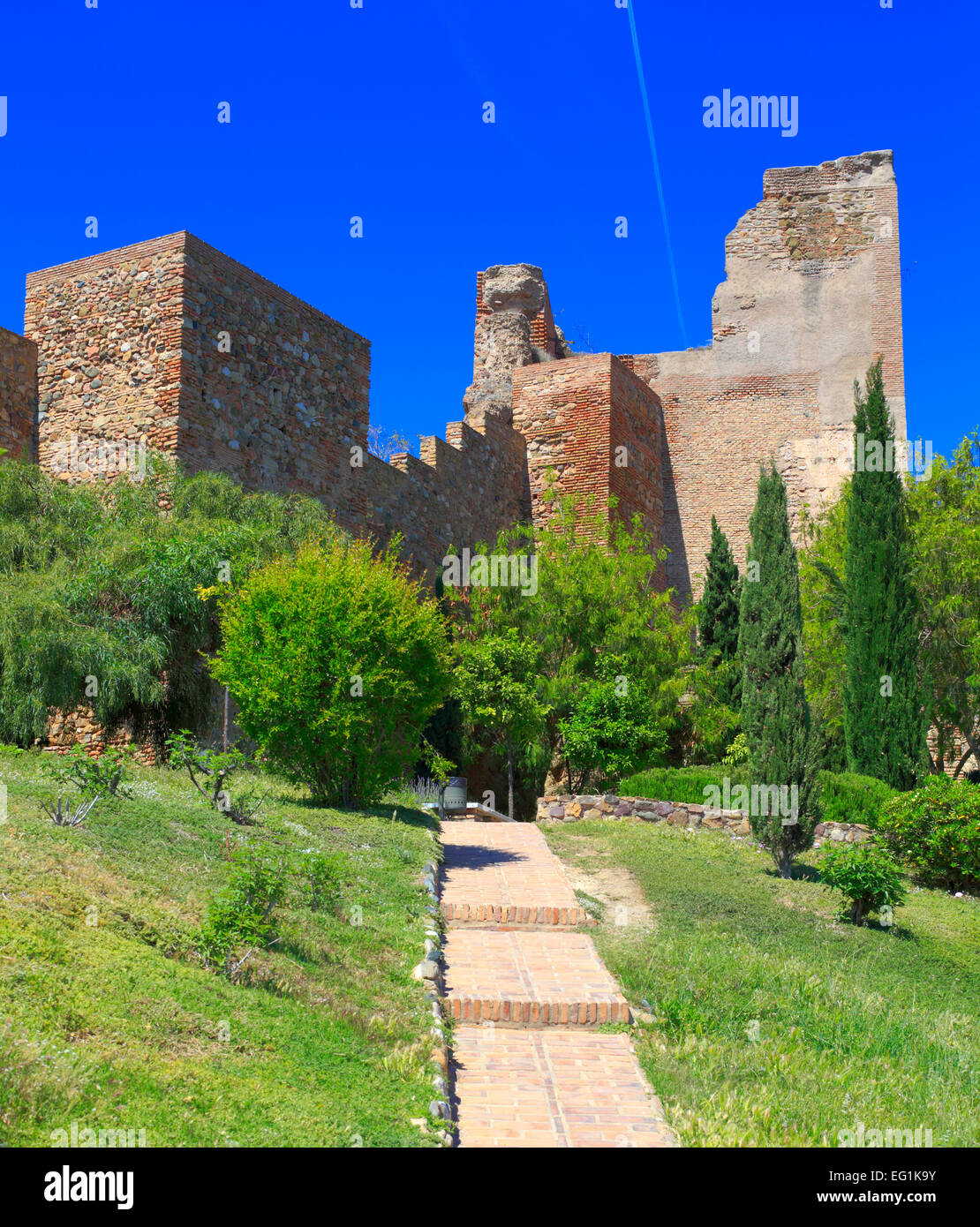 Malaga Alcazaba Fortress High Resolution Stock Photography and Images ...