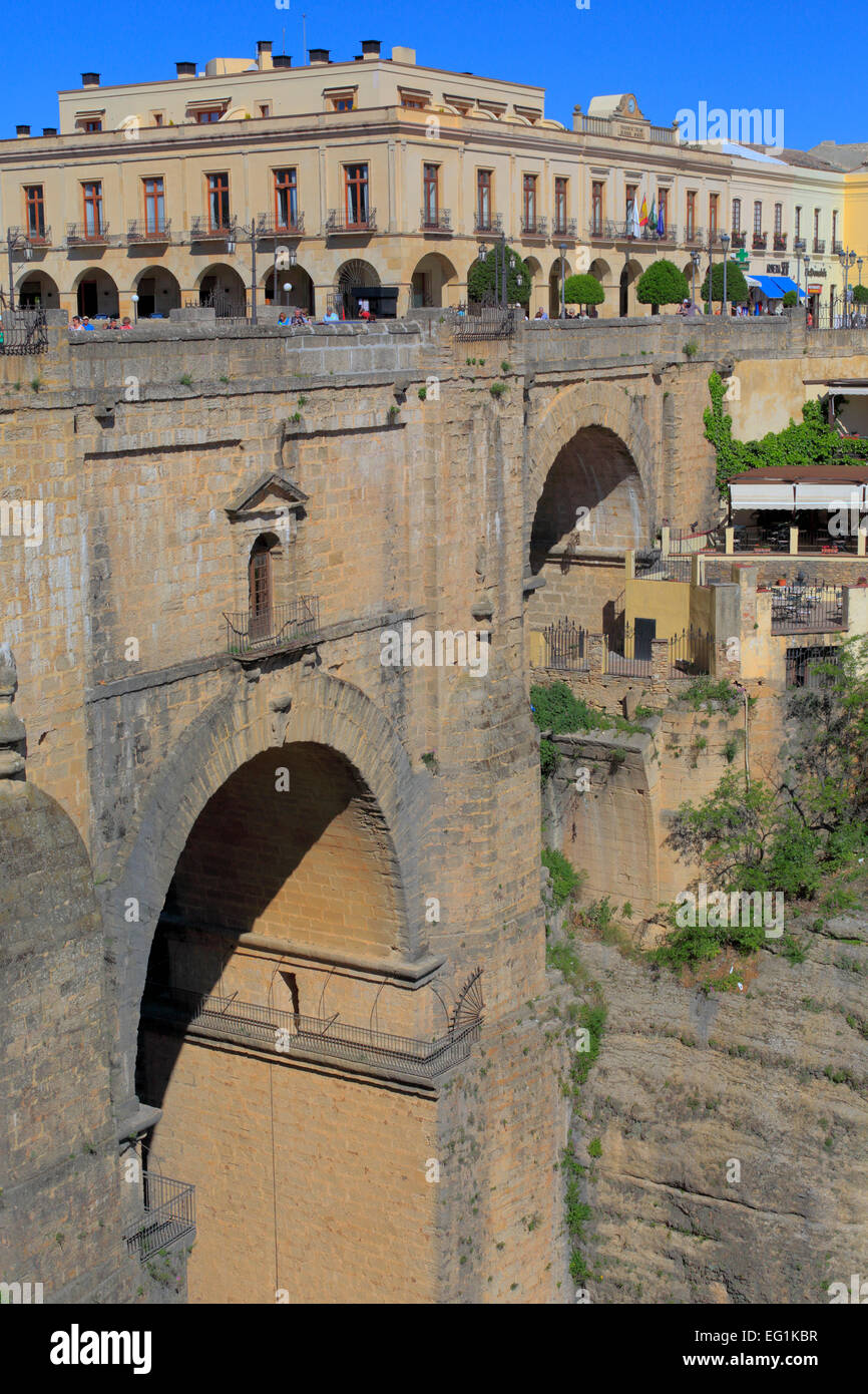 Puente Nuevo bridge, Ronda, Andalusia, Spain Stock Photo - Alamy