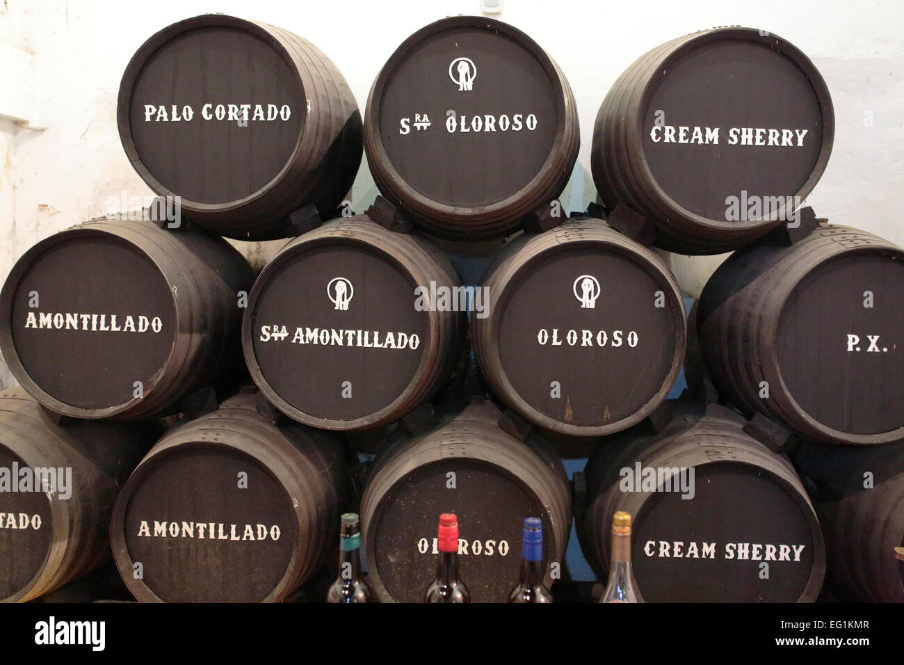 Sherry barrel hi-res stock photography and images - Alamy
