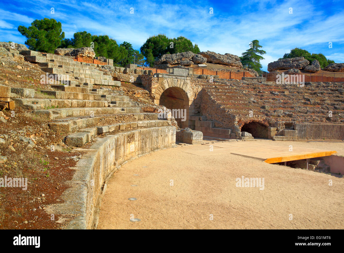 Roman amphitheatre merida hi-res stock photography and images - Alamy