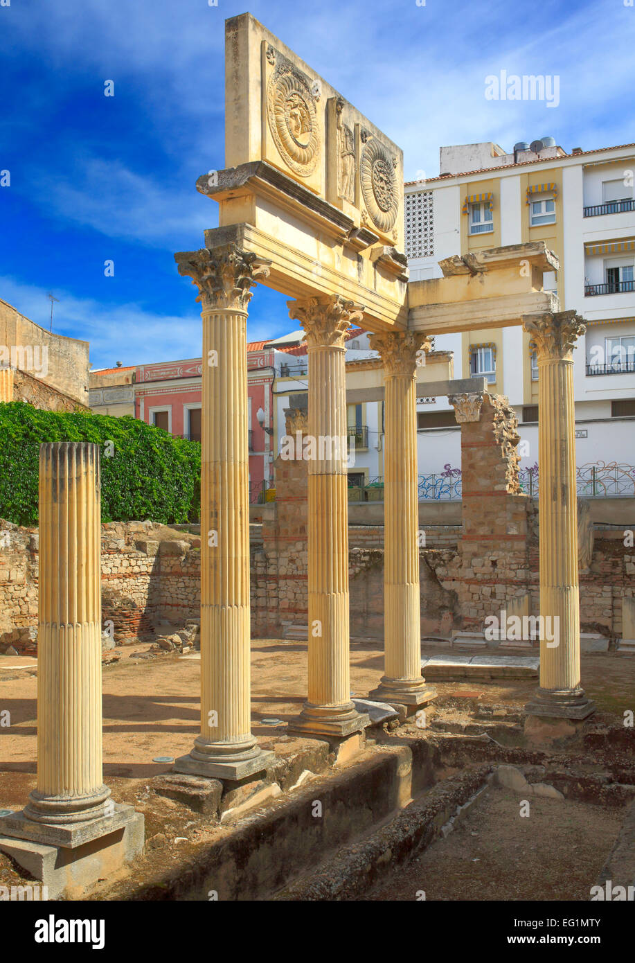 Portico of the city forum hi-res stock photography and images - Alamy