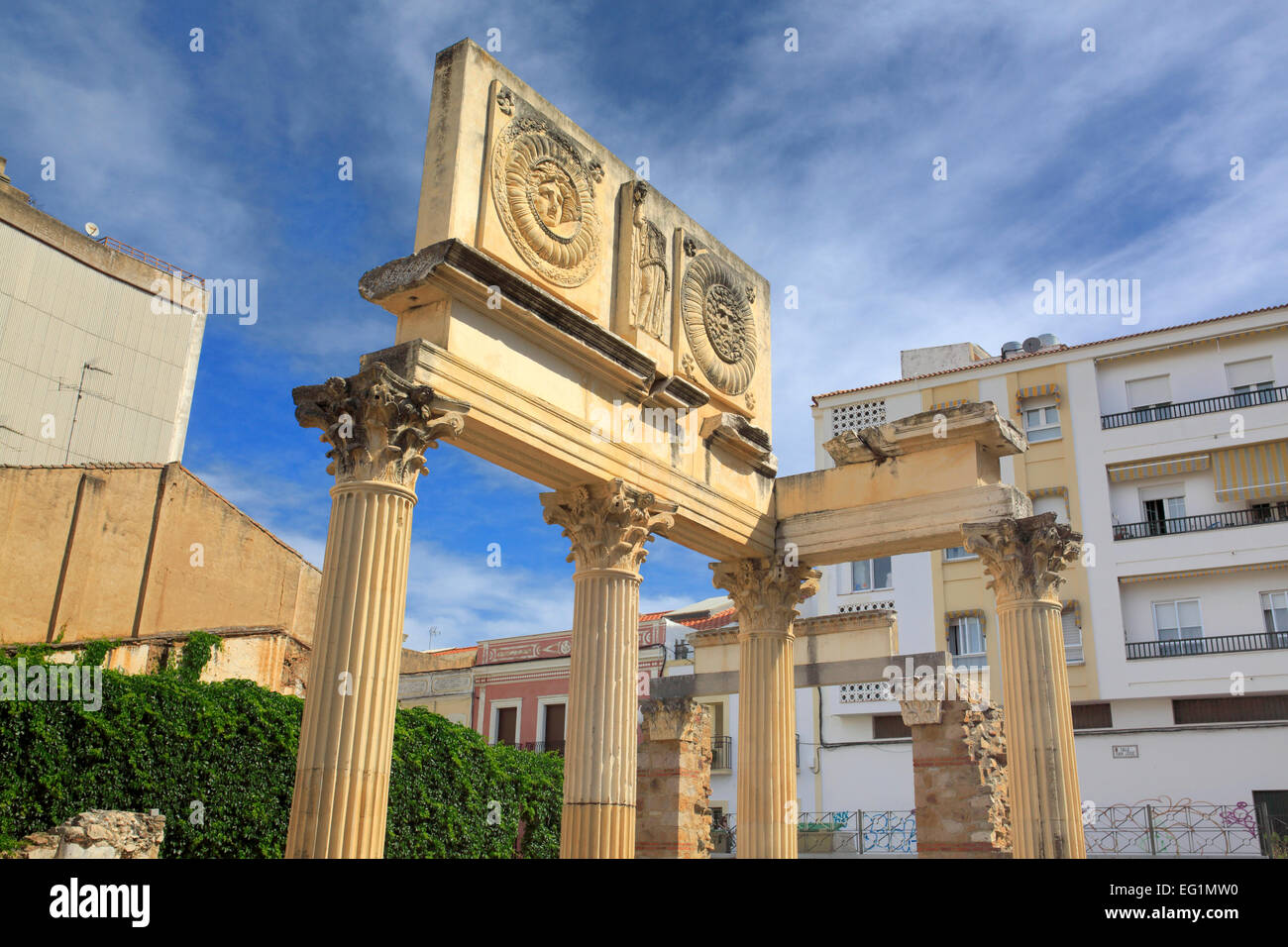 Roman Forum, Merida, Extremadura, Spain Stock Photo - Alamy