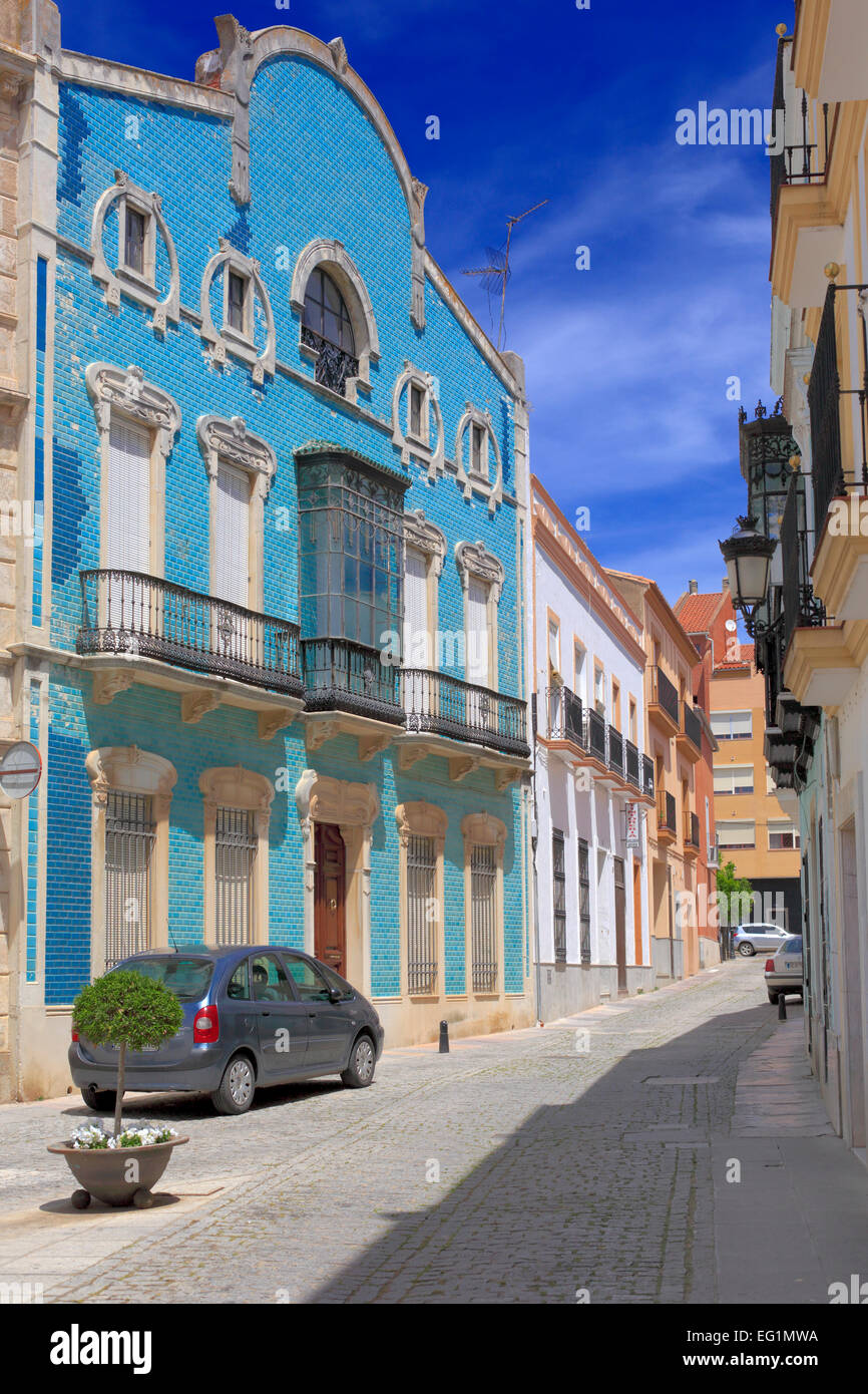Street in old town, Zafra, Extremadura, Spain Stock Photo - Alamy